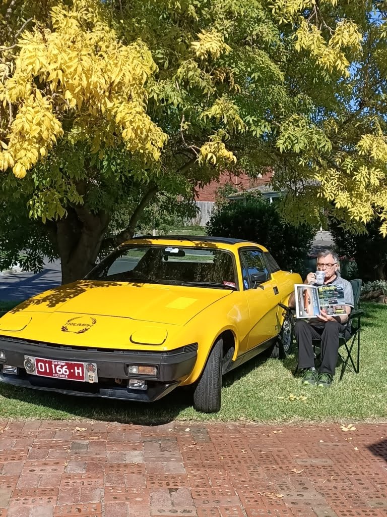 George Coulter Lockdown With Coffee Under The Golden Ash | Triumph ...
